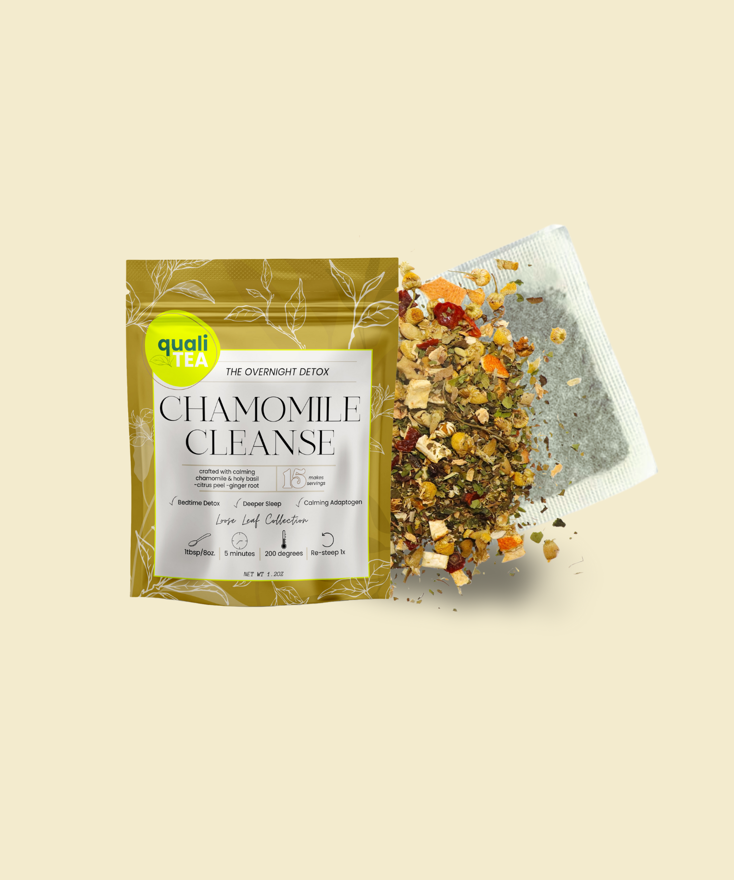 Chamomile Cleanse - 15 sachets – sip qualiTEA
